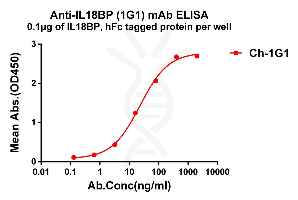 Anti-IL18BP antibody(1G1), IgG1 Chimeric mAb - DIMA Biotechnology